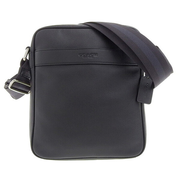 Coach | Bags | Coach Leather Flight Bag Shoulder Black | Poshmark